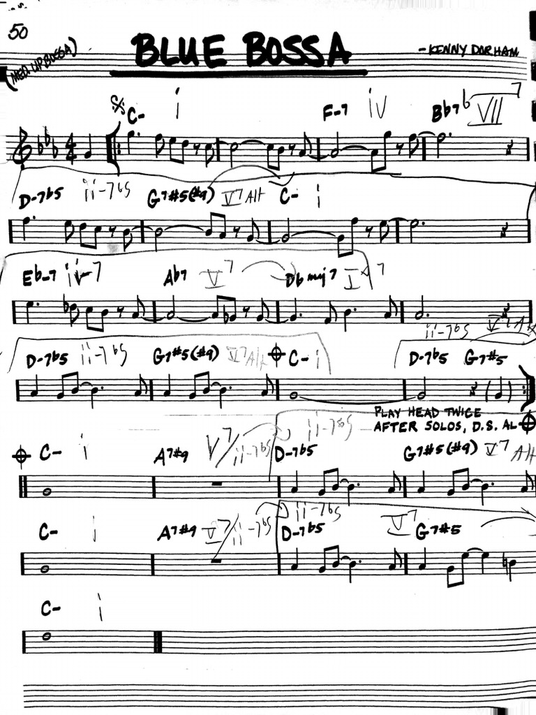 Blue Bossa PDF | PDF