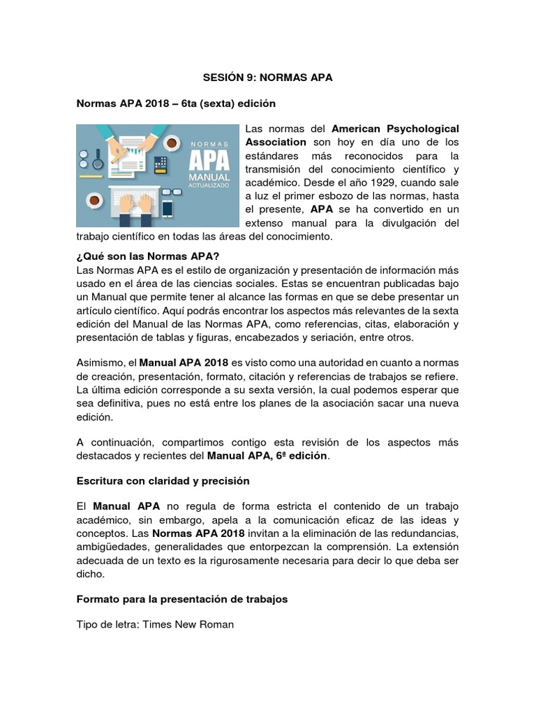 Trabajo Normas Apa | PDF | Caso de carta | Comillas