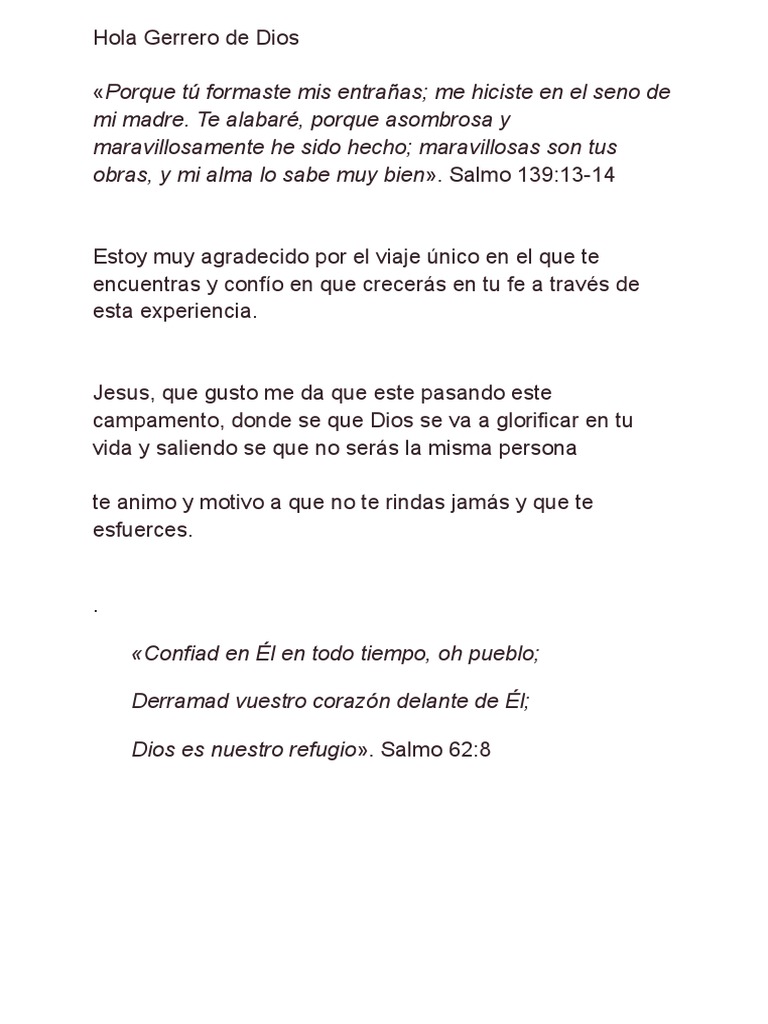 Carta para Jesus | PDF