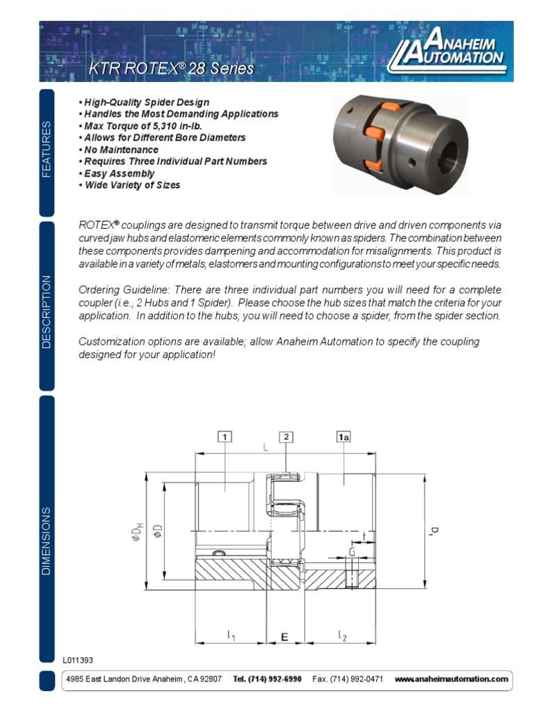 L011393 - Rotex Standard 28 Series | PDF | Applied And Interdisciplinary Physics | Mechanical ...