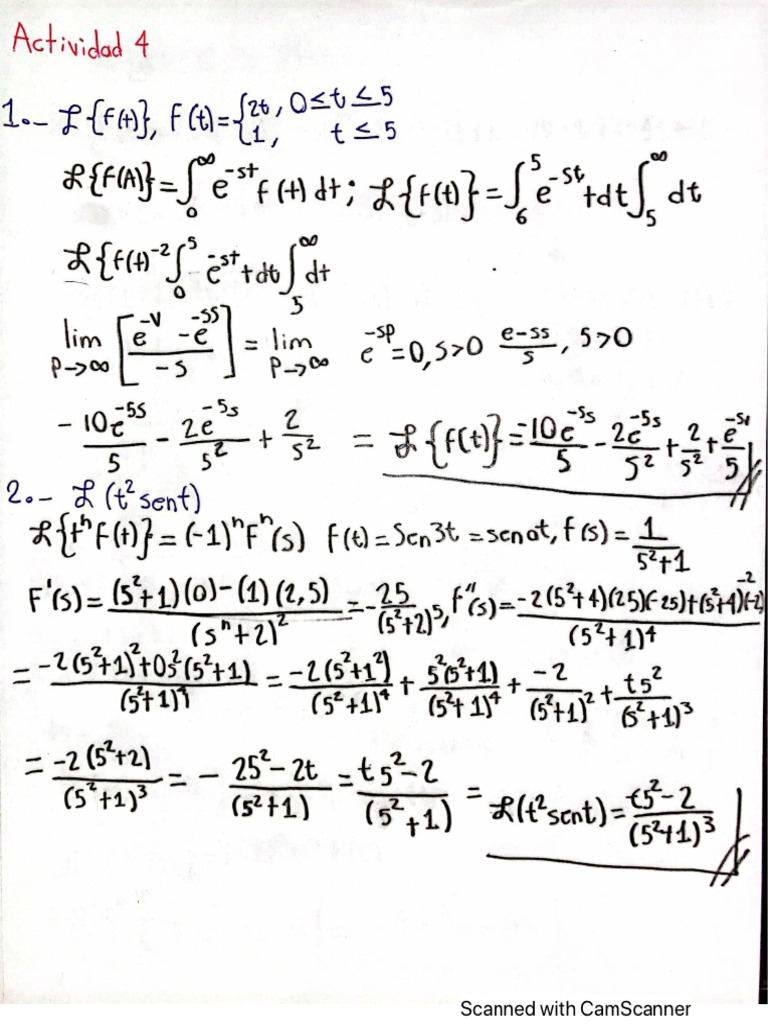 Actividad 4 Mate 2 | PDF