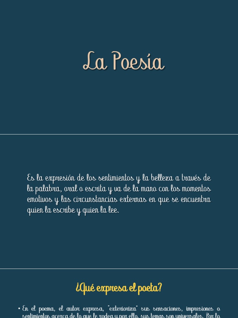 Elementos Esenciales de la Poesía | PDF | Poesía | Metro (poesía)