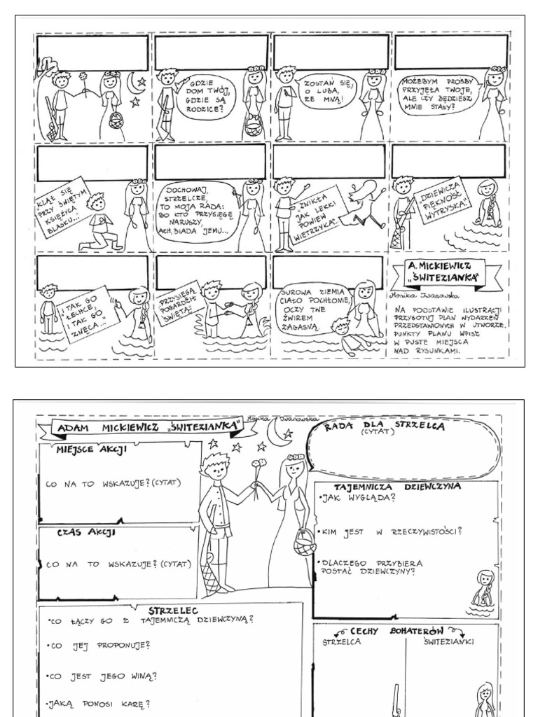 Świtezianka - Notatka Graficzna | PDF