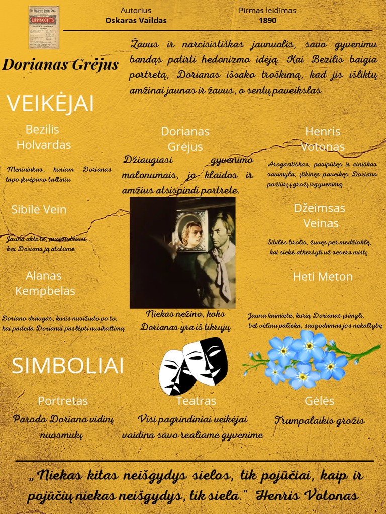 Doriano Grejaus Portretas | PDF