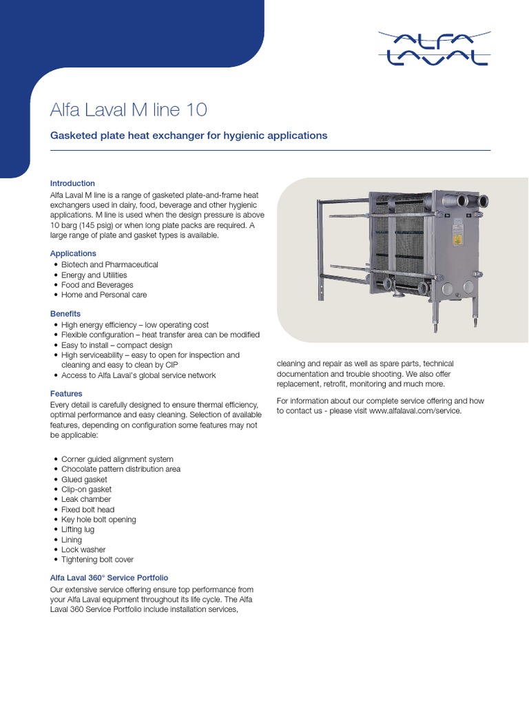Alfa Laval M-Line-10 Introduction | PDF | Heat Exchanger | Building ...