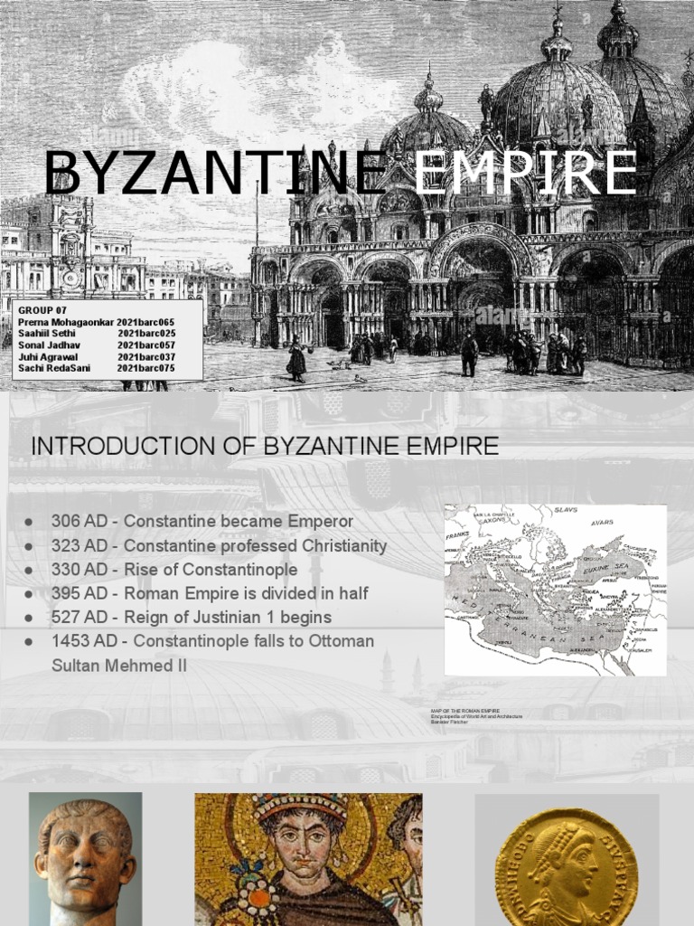 Group No. 7 Byzantine Empire | PDF | Byzantine Empire | Dome
