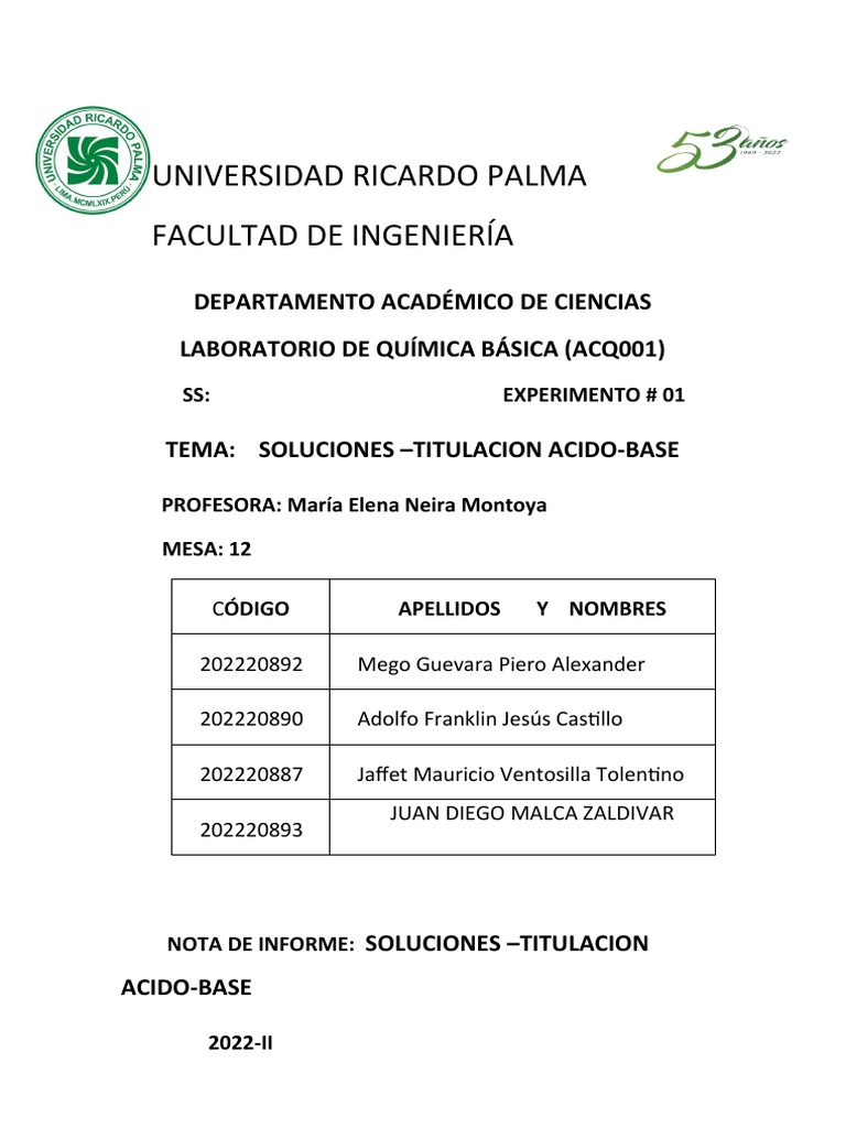 Qui Mica | PDF | Valoración | Química