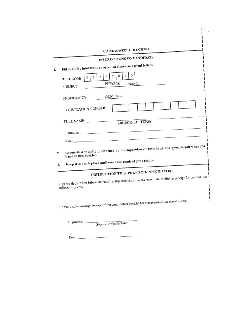 CSEC Physics June 2022 P1 Solutions | PDF