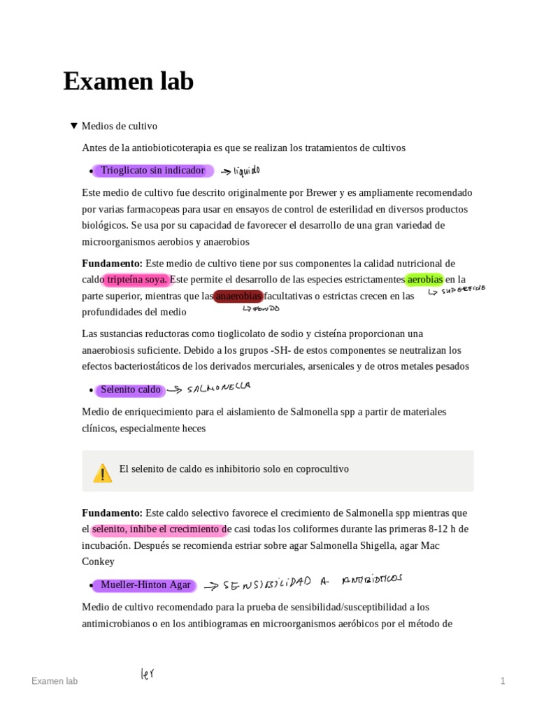 Lab Micro Part 1 | PDF