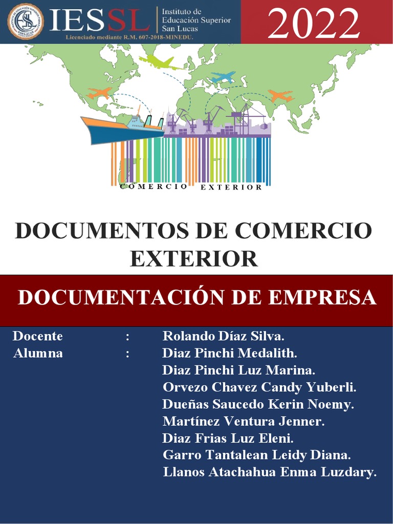Documentación Del Comercio Exterior | PDF | Economias | Industrias de ...