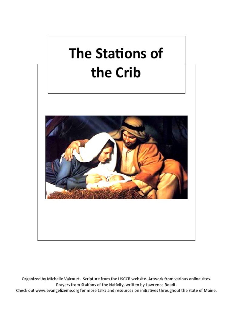 Stations of The Crib 2 | Download Free PDF | Jesus | Mary, Mother Of Jesus