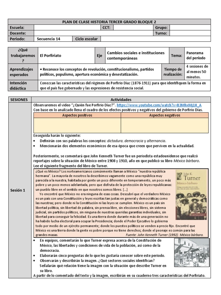 Secuencia 14 | PDF | México