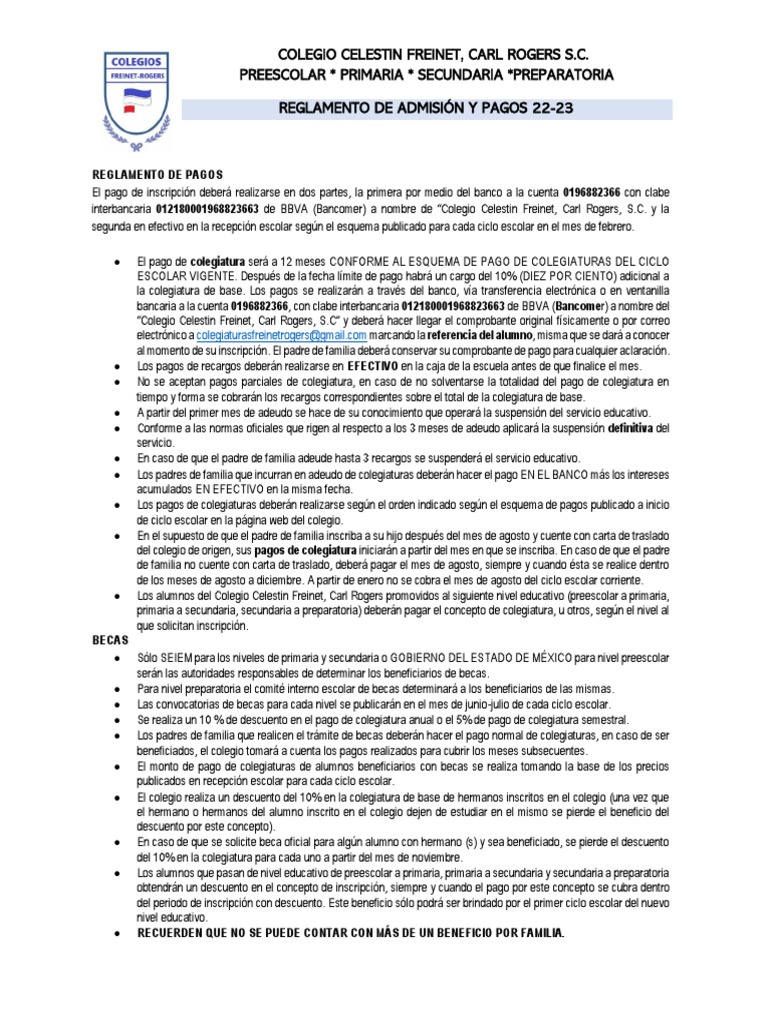 Colegio Celestin Freinet, Carl Rogers S.C. Preescolar Primaria Secundaria Preparatoria ...