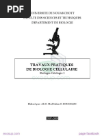 Observation de cellules au microscope | PDF | Cellule (Biologie ...