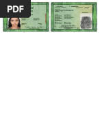 RG Juliana - Frente e Verso | PDF