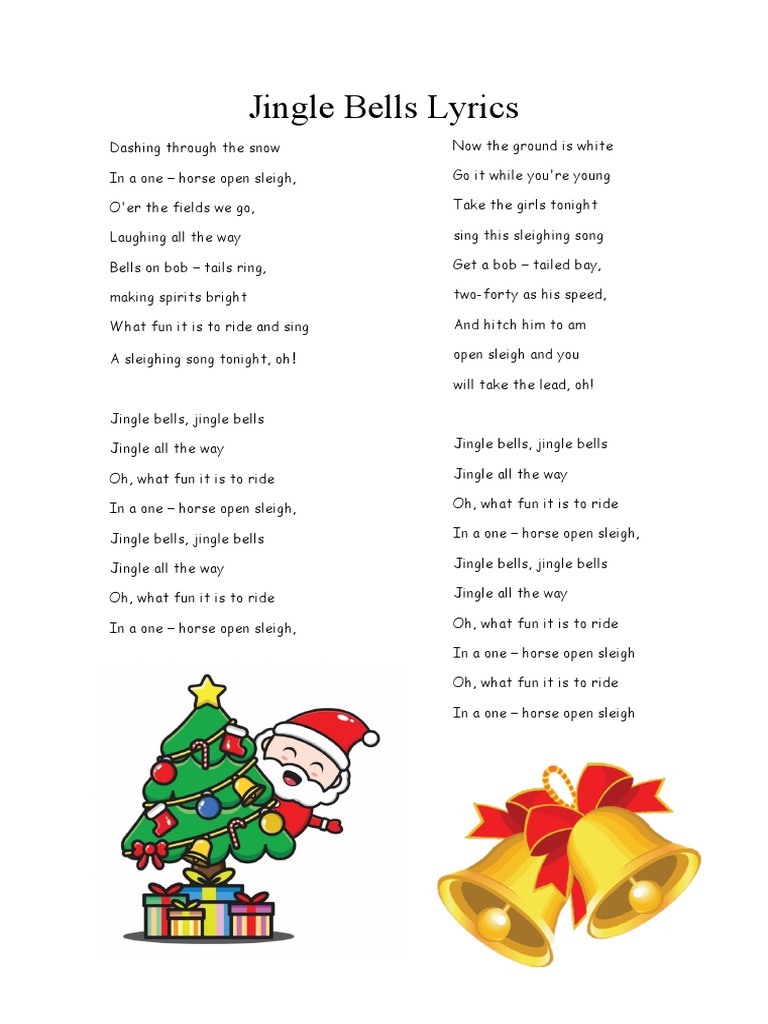 Jingle Bells Lyrics | PDF