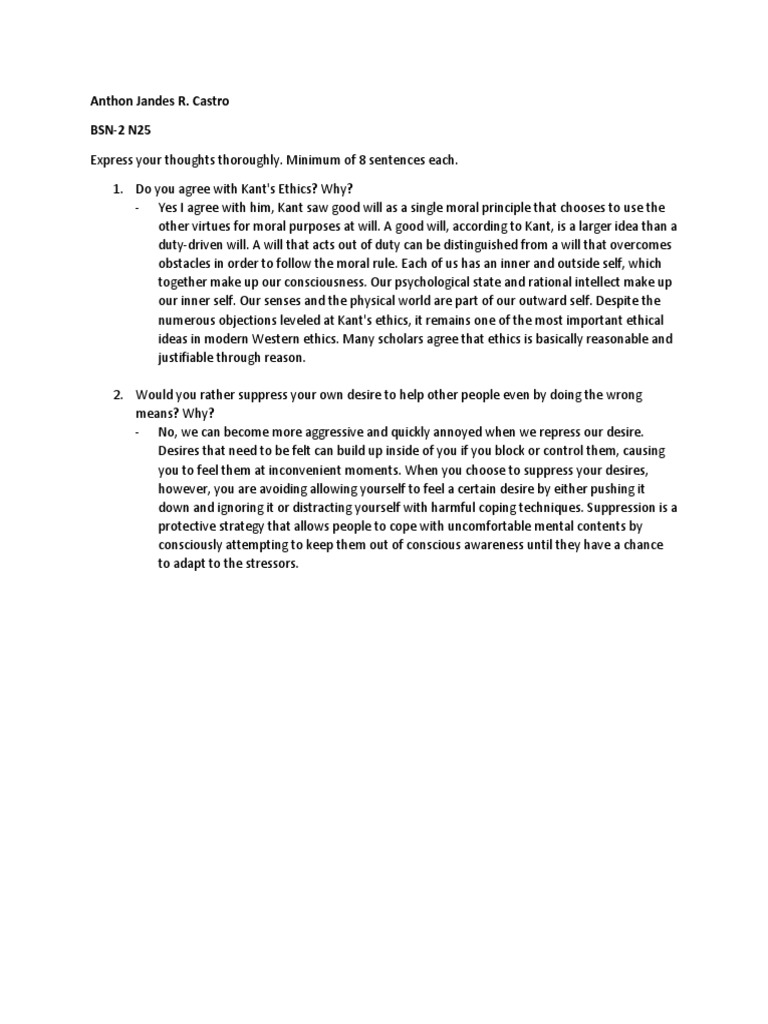 Categorical Imperative | PDF