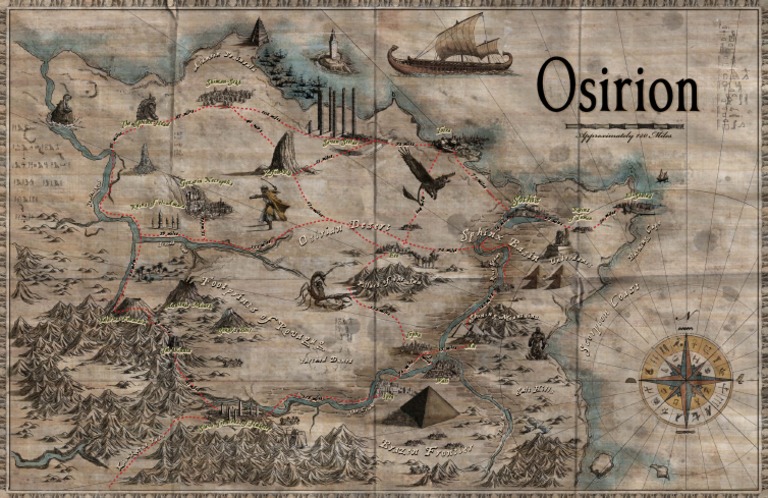 (Map) Osirion Region | PDF