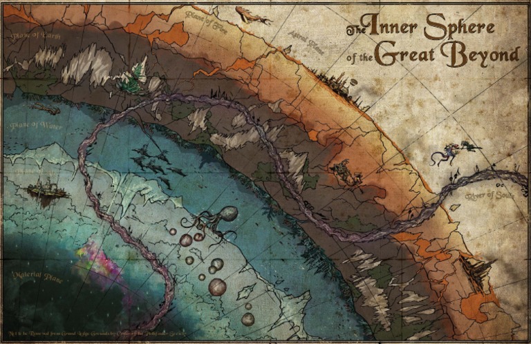 (Map) Inner Sphere of The Great Beyond | PDF | Geometry