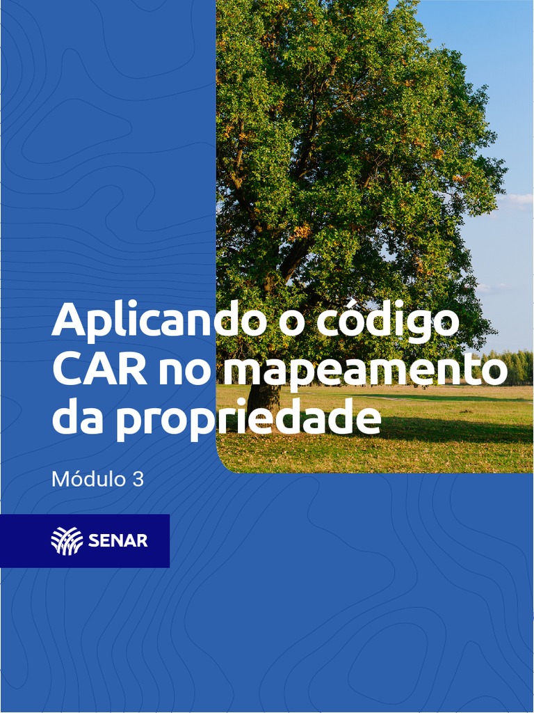 Aplicando o código CAR no mapeamento da propriedade | PDF | Janela (informática) | Sensoriamento ...
