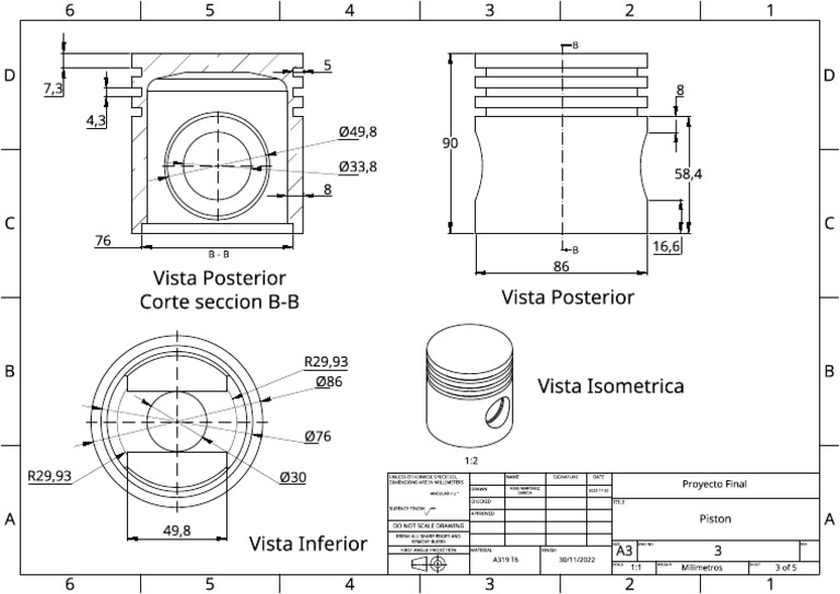 Plano Piston (3-5) | PDF