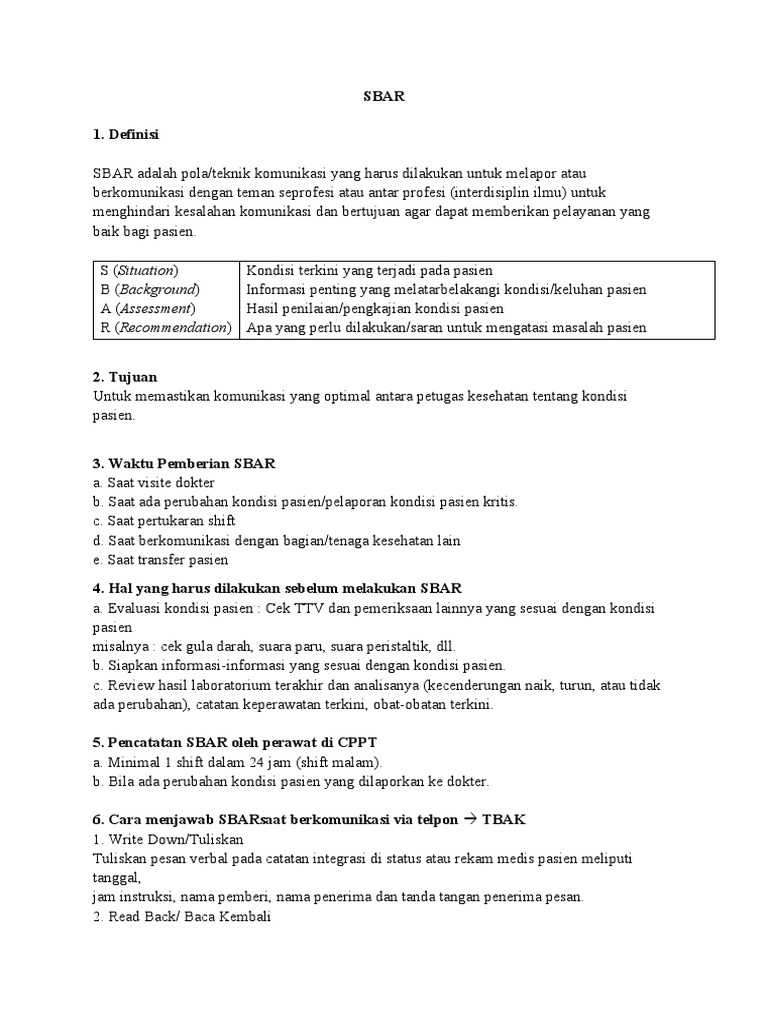 SBAR Hal 104-107 | PDF