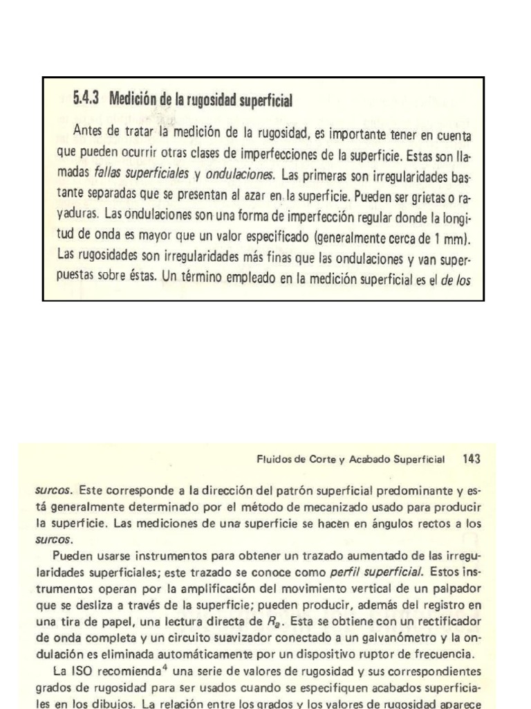 Presentación Rugosidad Superficial | PDF | Tecnología