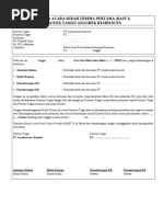 Contoh Format Berita Acara Penyelesaian Pekerjaan (Bapp) | PDF