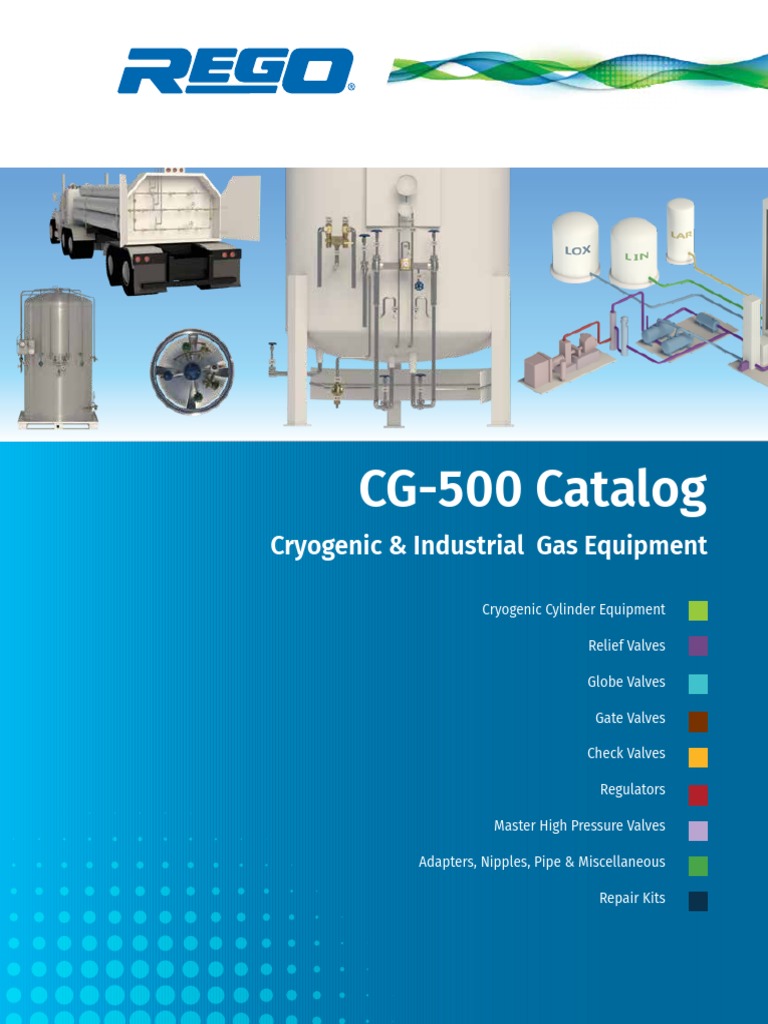 CG500 Rego New | PDF | Valve | Legal Liability