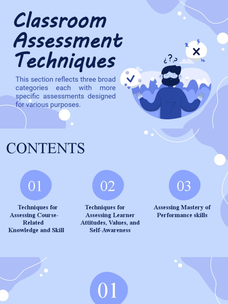 Assessment Techniques | PDF | Creativity | Thought