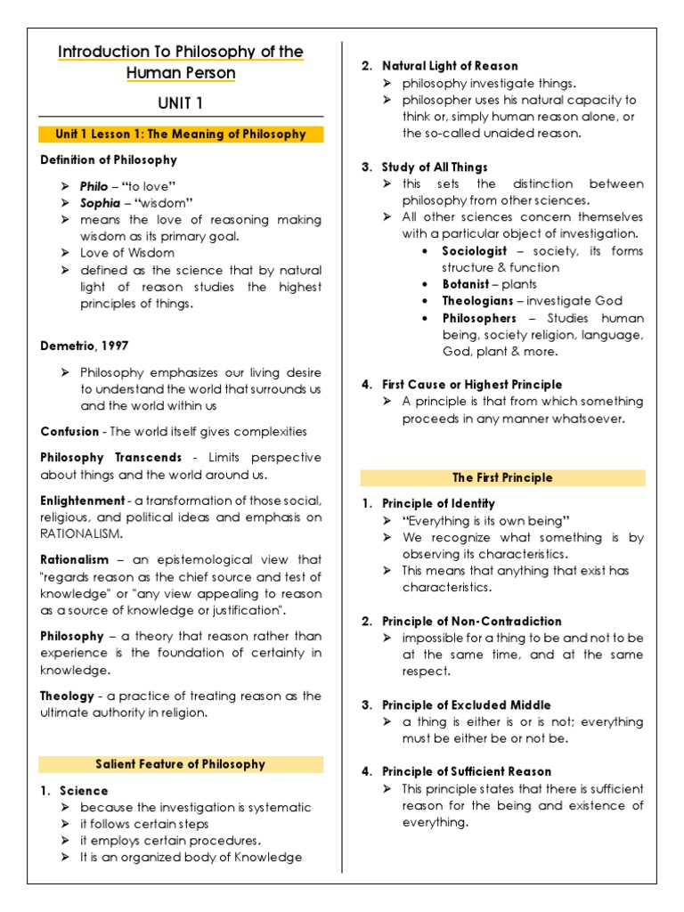 Iphp Reviewer | PDF | Argument | Reason