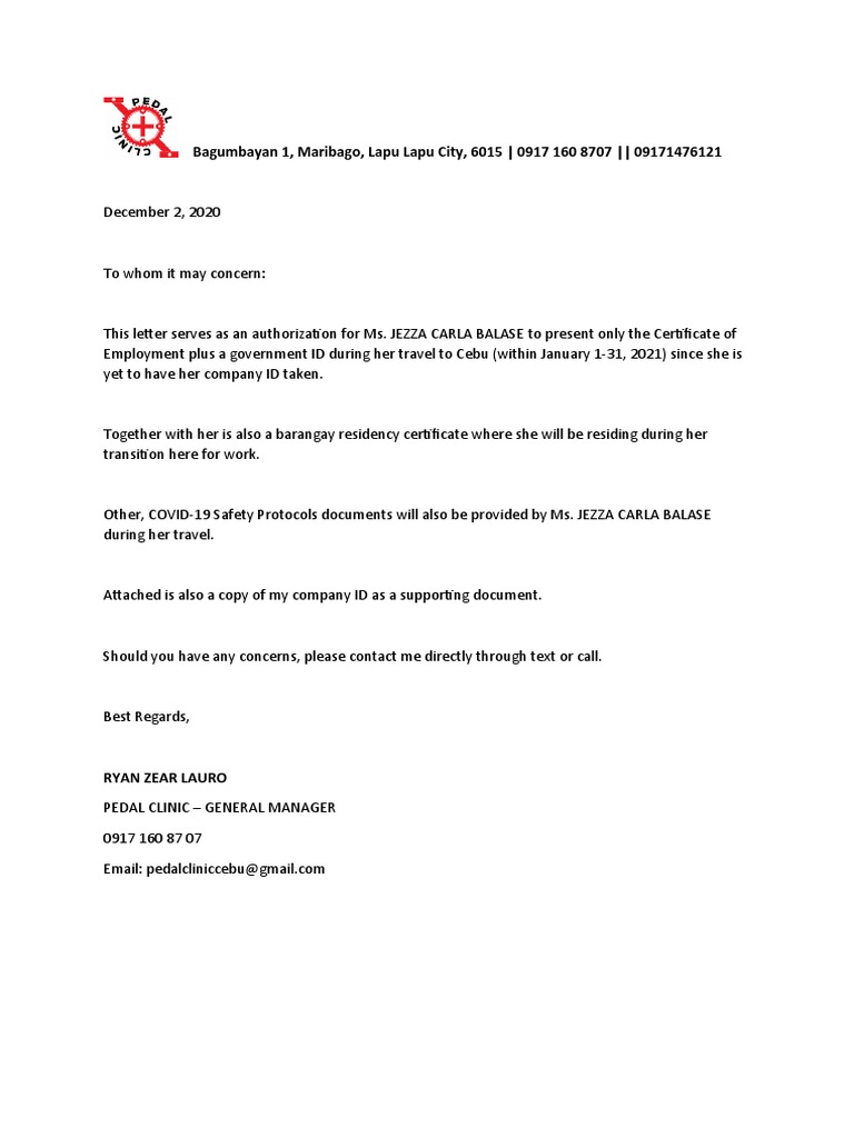Letter Head | PDF