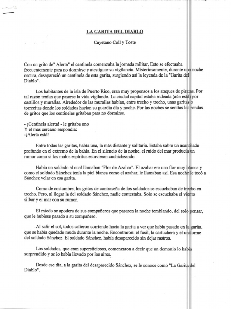 La Garita Del Diablo | PDF