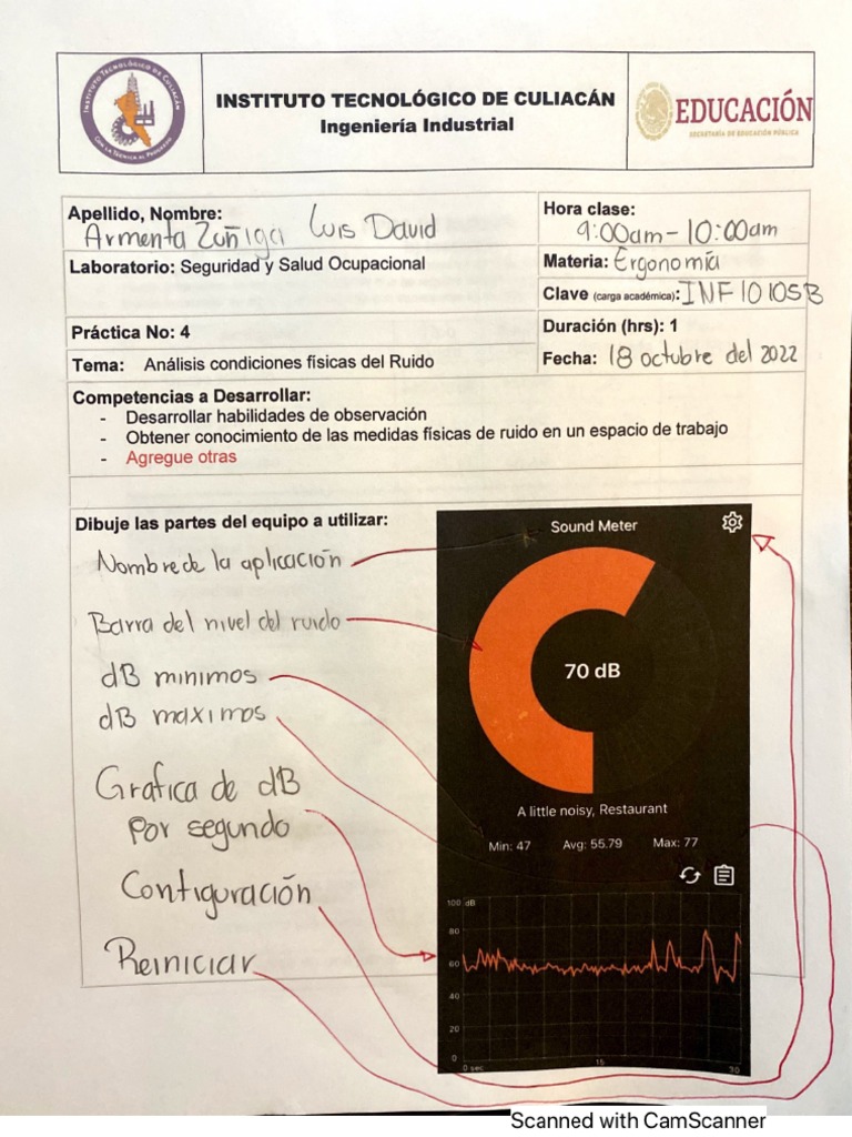 Análisis de Condiciones Físicas Del Ruid | PDF