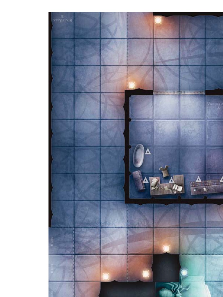 D&D 3e - Scenarios - Fantastic Locations - Fane of The Drow - Map Sheets | PDF