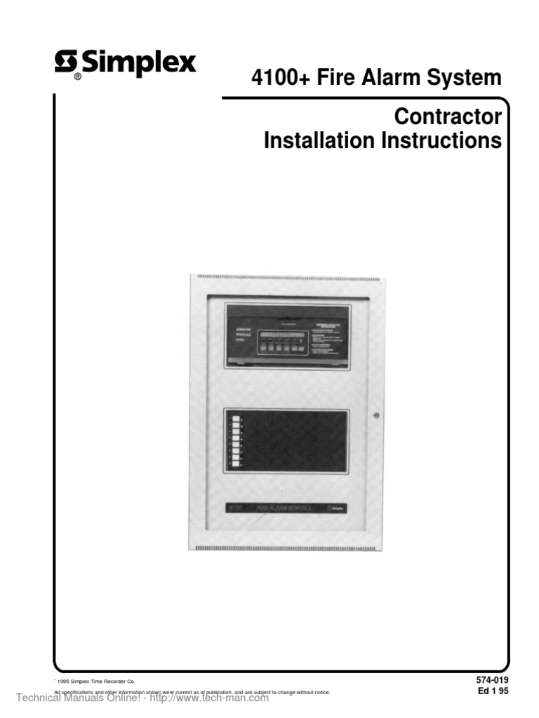 4100+ Contractor Installation Instructions | PDF | Electrical Wiring ...