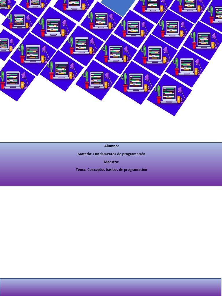 Conceptos Basicos de Programacion | PDF | Programa de computadora | Programación