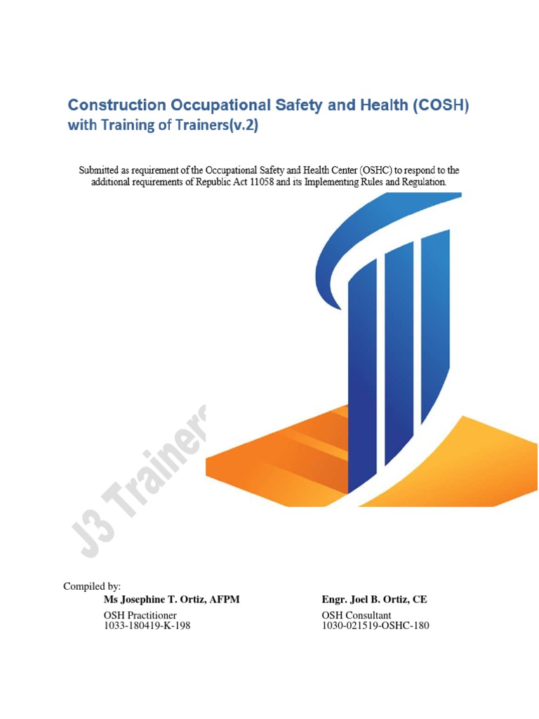 COSH Student Manual 062921 | PDF | Occupational Safety And Health ...