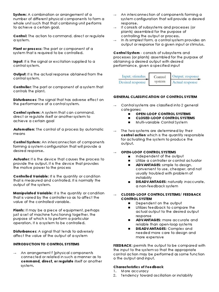 Feedback Reviewer | PDF | Control Theory | Equations