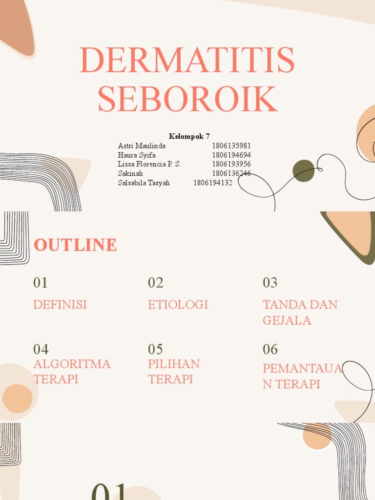 Kelompok 7 - Dermatitis Seboroik - Farkot 3A | PDF