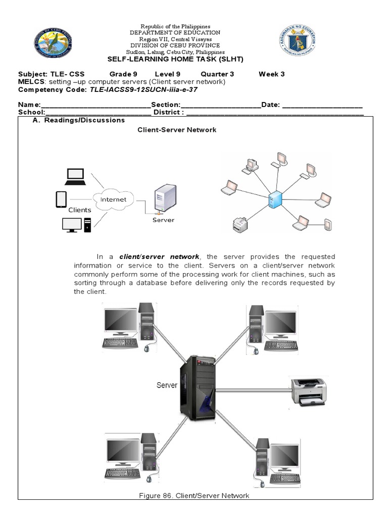 Client-Server Network | PDF | Server (Computing) | Computer Network