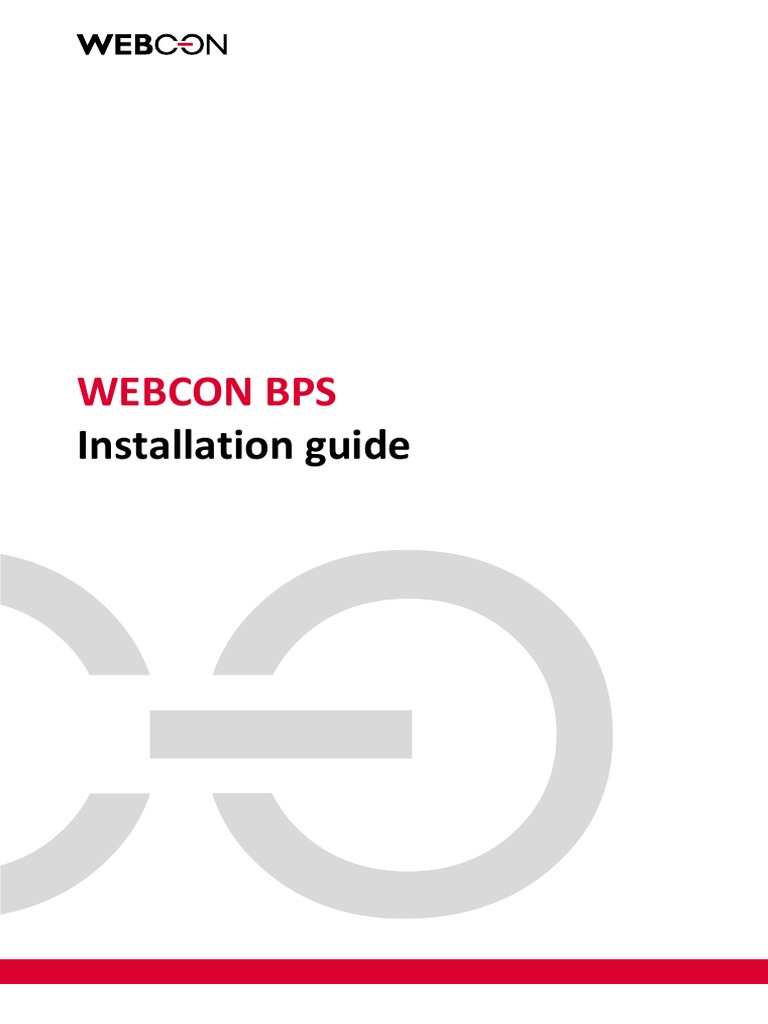 WEBCON BPS 2019 Sharepoint Installation Guide | PDF | Share Point | Databases