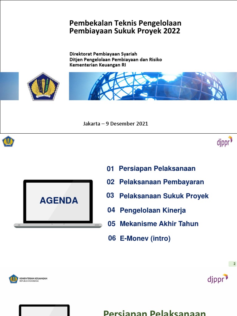 1209 Materi Pembekalan Teknis SBSN Proyek Tahun 2022 | PDF
