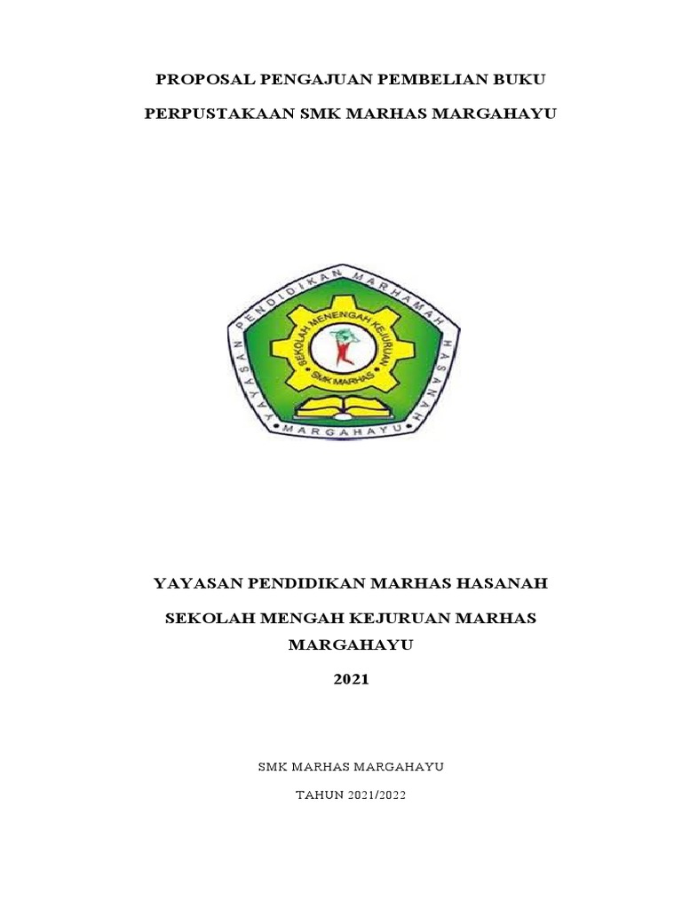 Proposal Pengajuan Pembelian Buku 2020docx | PDF