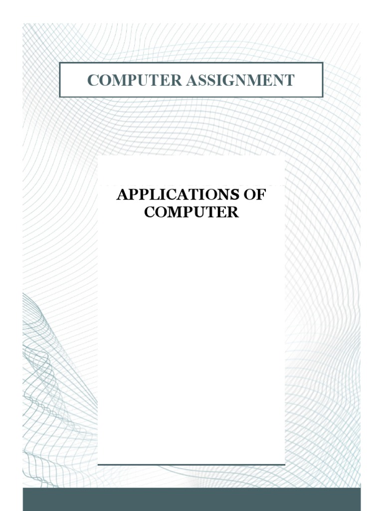 Computer Assignment1 | PDF | Pharmacy | Medical Prescription