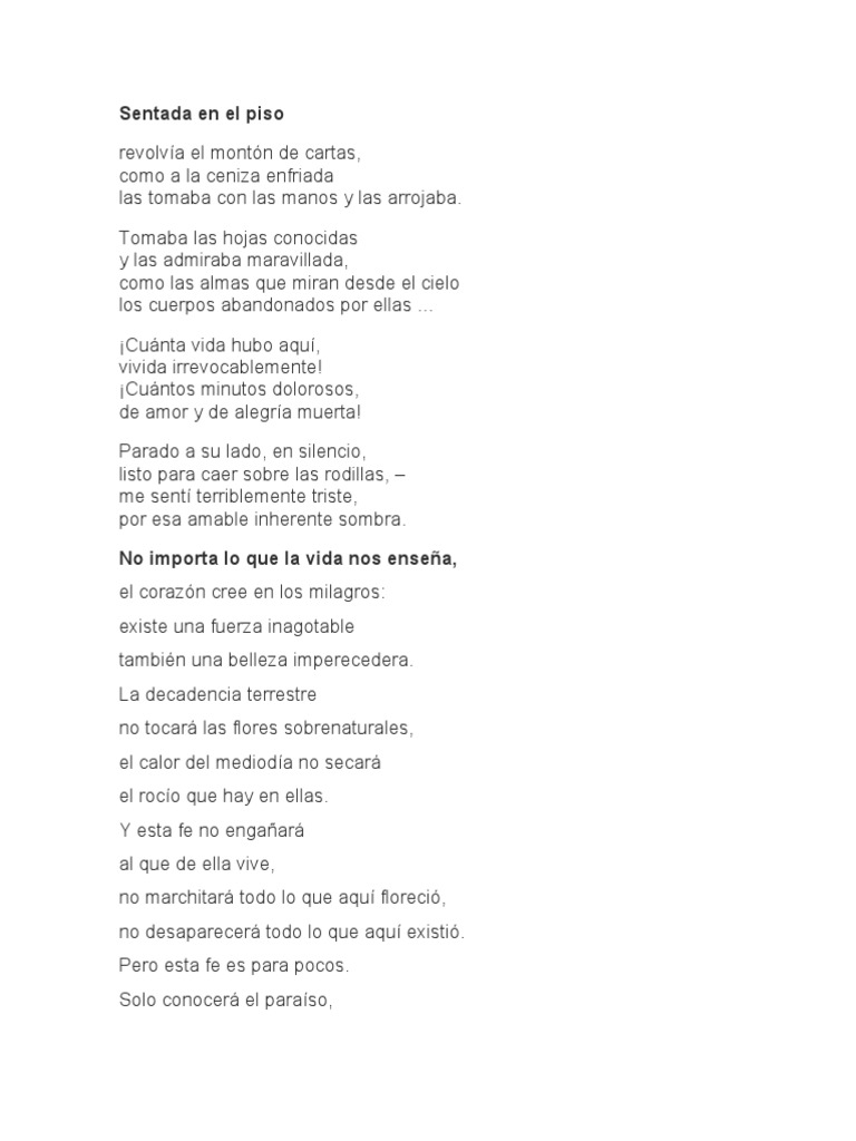 Poema Lirico | PDF
