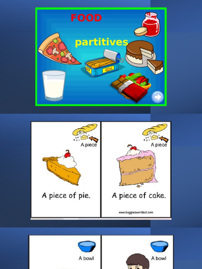 Partitives and Containers | PDF