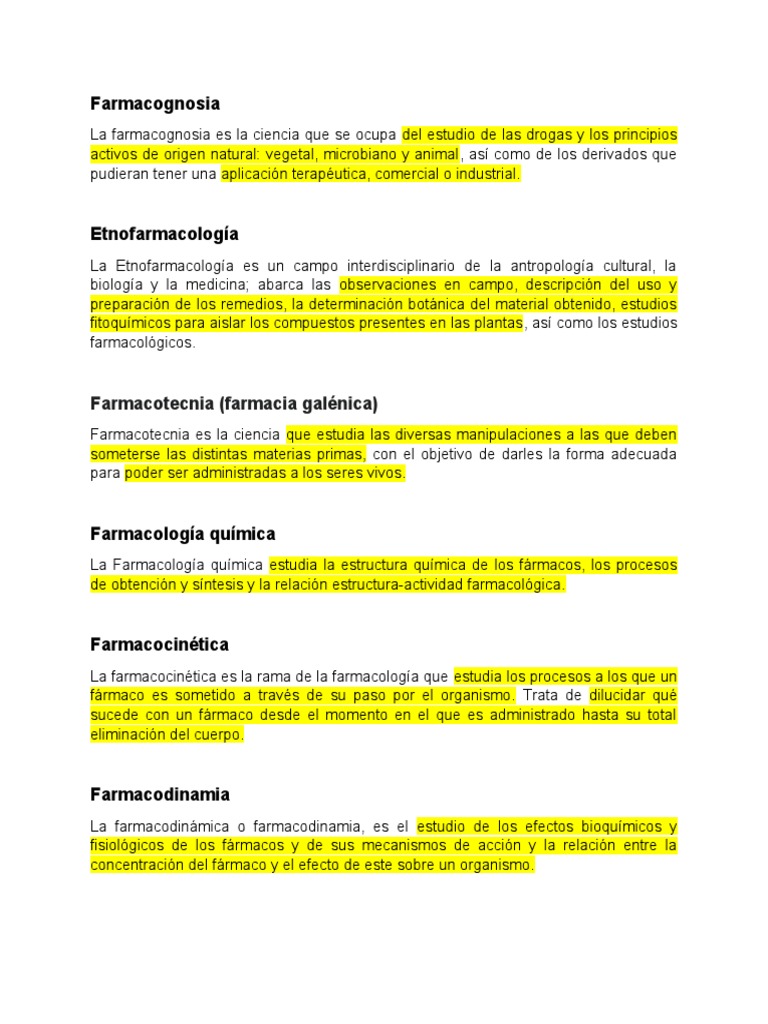 Conceptos Tipos de Farmaco | PDF | Farmacología | Farmacogenómica