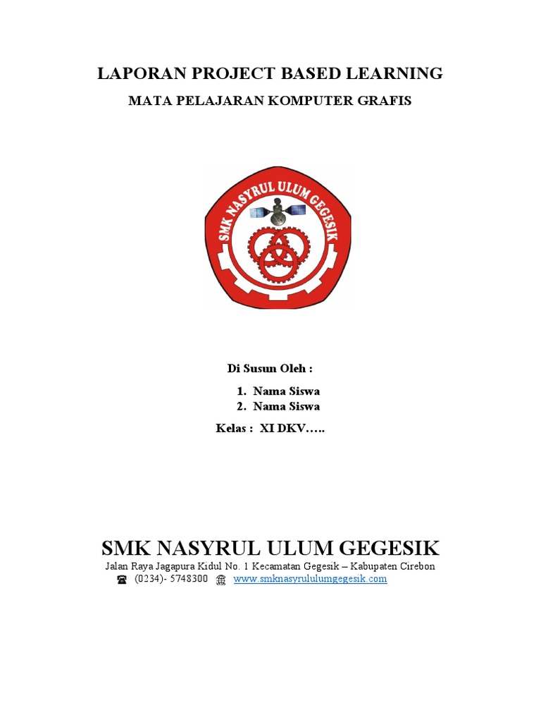 Draf Laporan Project Based Learning | PDF | Karier & Perkembangan