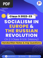 Class 9 History Chapter 2 Socialism in Europe and The Russian ...